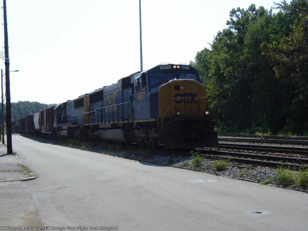 CSX 4577 EMD SD70MAC September 23, 2008